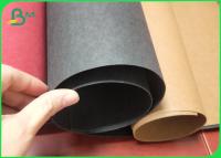 China Waterproof Washable Kraft Paper Fabric 0.55mm / 0.7mm Thickness For Bags for sale