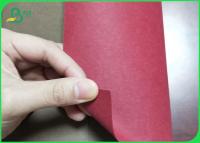 China 0.55mm Washable Kraft Paper Fabric For Making Bag Tear Resistant for sale