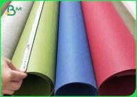 China 0.55mm Washable Kraft Paper Fabric For Making Bag Tear Resistant for sale