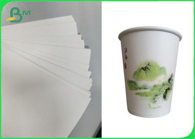 China PE Coated Cupstock Based Paper Rolls 170GSM - 210GSM Degradable Material for sale
