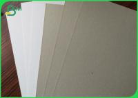 China 2.5mm Single Sided White Clay Coated Grey Back Straw - Board Sheet for sale