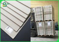China 2.5mm Single Sided White Clay Coated Grey Back Straw - Board Sheet for sale