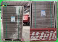 China Good Stiffness Moisture Proof 0.4 - 3 MM Grey Paper Board For Packaging Box & Diy Albums for sale