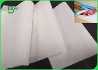 China 40gsm 50gsm White Freezer Paper Roll For Meat Package Food Grade 24'' x 1000' for sale