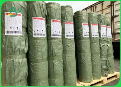 China Different Color 0.55MM Washable Kraft Fabric Roll For Flowers Wrapping for sale