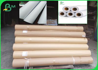 China Inkjet Plotter Paper Rolls 70gsm Width 64