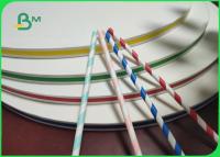 China 60gsm 120gsm Environmental Food Grade Paper Roll Straw Raw Material For Drinking Waterproof for sale
