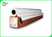 China White 20lb CAD Plotter Paper For Inkjet 24