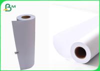 China White 20lb CAD Plotter Paper For Inkjet 24