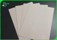 China Recycled Grey Paper Board For Packaging 0.4mm - 2.0mm Thickness for sale