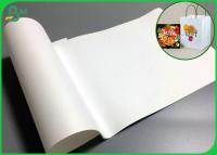 China 90Gr Bio - Compostable Pure Bleached Kraft Paper Jumbo Reels For Paper Bags for sale