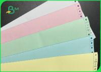 China NCR Paper CB CFB CF Colorful Carbonless Copy Paper Sheet For Bill Printing for sale
