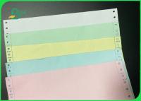 China NCR Paper CB CFB CF Colorful Carbonless Copy Paper Sheet For Bill Printing for sale