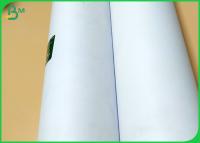 China Small Roll 80gsm High Whiteness Plotter Paper For CAD Plotter Printers for sale