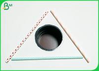 China FAD Approved 120gsm 60gsm Food Grade Straw Wrapping Paper Roll With 100% Wood Pulp for sale
