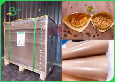 China 225gsm Unbleached Brown Food Wrapping Kraft Board 15gr PE Coated for sale