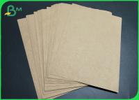 China 90 / 126 / 300 GSM Brown Kraft Paper For Packing In Sheet / Roll FSC SGS Approved for sale