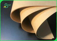 China 250GSM 300GSM Unbleached Kraft Cardboard Virgin Wood Pulp For Packaging for sale