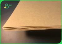 China 250GSM 300GSM Unbleached Kraft Cardboard Virgin Wood Pulp For Packaging for sale