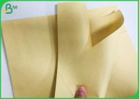 China Ecological Bamboo Fiber 50G 80G Unbleached Kraft Fine Paper For Paper Sack for sale