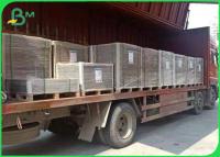 China Good Tension 250gsm 350gsm Tube Base Kraft Paper Doulble Side Grey for sale