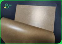 China High Stiffiness 45gsm Coating Brown Kraft Paper Roll For Food Packaging for sale