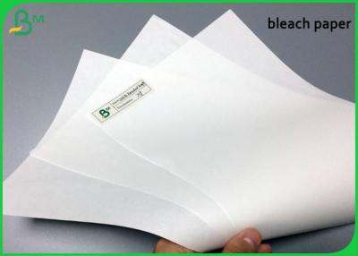 China Fully Bio Compostable 70gsm Bleach Paper Roll For Takeaway Packaging Bags for sale