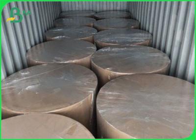 China 150g + 15g PE Coated Brown Kraft Paper For Waterproof & Greaseproof for sale