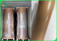 China 150g + 15g PE Coated Brown Kraft Paper For Waterproof & Greaseproof for sale