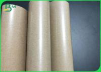 China 150g + 15g PE Coated Brown Kraft Paper For Waterproof & Greaseproof for sale