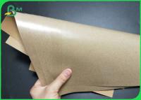 China 150g + 15g PE Coated Brown Kraft Paper For Waterproof & Greaseproof for sale