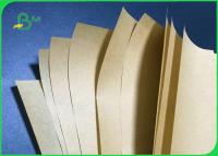 China 80GSM 120GSM Eco - Friendly Unbleached Kraft Paper For Food Packages for sale