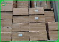 China Custom Pattern Biodegradable 60gram 120gram Roll White Kraft Paper 15mm * 3100M for sale