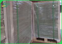 China 100% Post - Consumer Wastepaper Grey Sturdy Board 0.5mm 1.0mm 2.0mm Thickness for sale