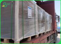 China 100% Post - Consumer Wastepaper Grey Sturdy Board 0.5mm 1.0mm 2.0mm Thickness for sale