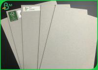 China Recycled Pulp Fibre High Thickness Cardboard 1.2mm 1.5mm Greyboard For Mounted for sale