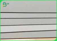 China Offset Printing 0.8MM 1.5MM Chipboard Grey Board For Book Cover for sale