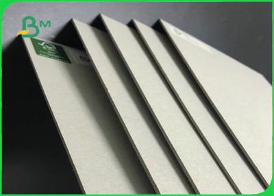 China Hard Stiffness 0.9mm 1.2mm 1.4mm Grey Chipboard In Sheet For Box Packaging for sale