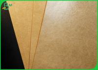 China 350gsm+15g PE Coating Food Packing Kraft Paper Roll With Virgin Wood Pulp for sale