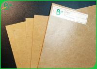 China 350gsm+15g PE Coating Food Packing Kraft Paper Roll With Virgin Wood Pulp for sale