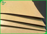 China 350gsm+15g PE Coating Food Packing Kraft Paper Roll With Virgin Wood Pulp for sale