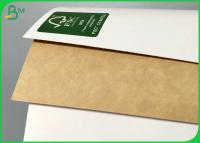 China 300g 325g White Face Kraft Liner Board For Food Grade Package for sale