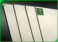China Folding Resistance Grey Board Backing Board 1.3mm Thickness For Book Cover for sale