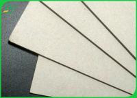 China Folding Resistance Grey Board Backing Board 1.3mm Thickness For Book Cover for sale