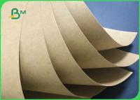 China Extensible & Recyclable Unbleached Kraft Paper 125gsm - 400gsm For Soap Packages for sale