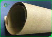 China Extensible & Recyclable Unbleached Kraft Paper 125gsm - 400gsm For Soap Packages for sale
