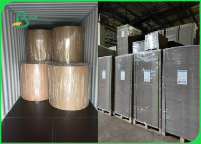 China 0.5mm 1.0mm 1.2mm 1.5mm Grey Carton Paper Board For File Folder High Stiffness for sale
