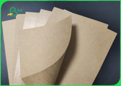 China FDA Approved 300GSM + 15G PE Coated Kraft Paper For Food Greaseproof for sale
