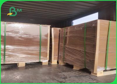 China Food Grade 300gsm 350gsm Brown Kraft Paper For Lunch Boxes Waterproof for sale