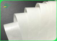 China 50GSM 60GSM Virgin Wood Pulp White Kraft Paper Roll For Food Packing for sale